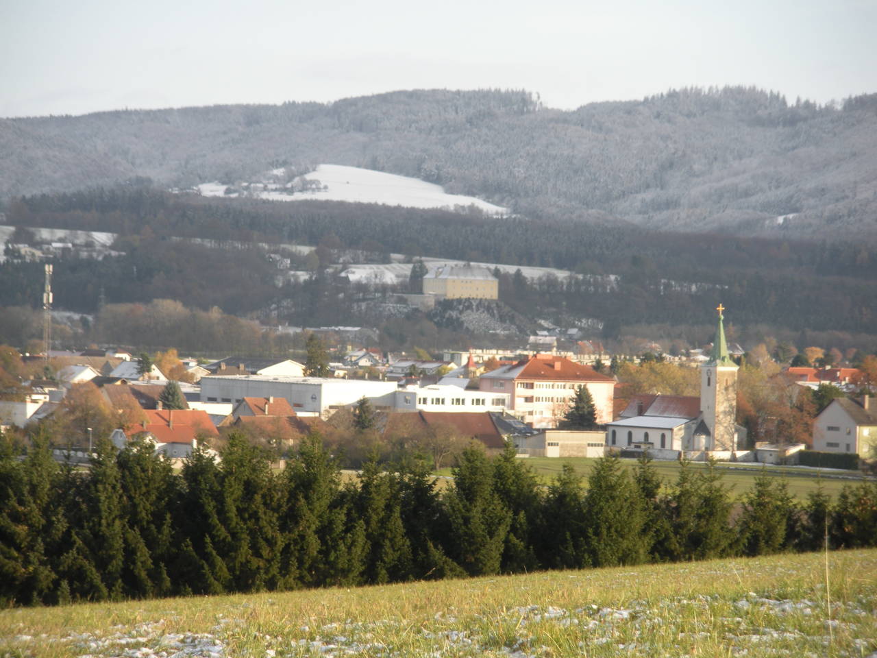 St. Georgen, Blick von Nordwest
